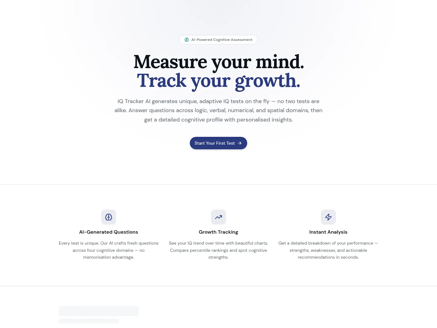 IQ Tracker AI