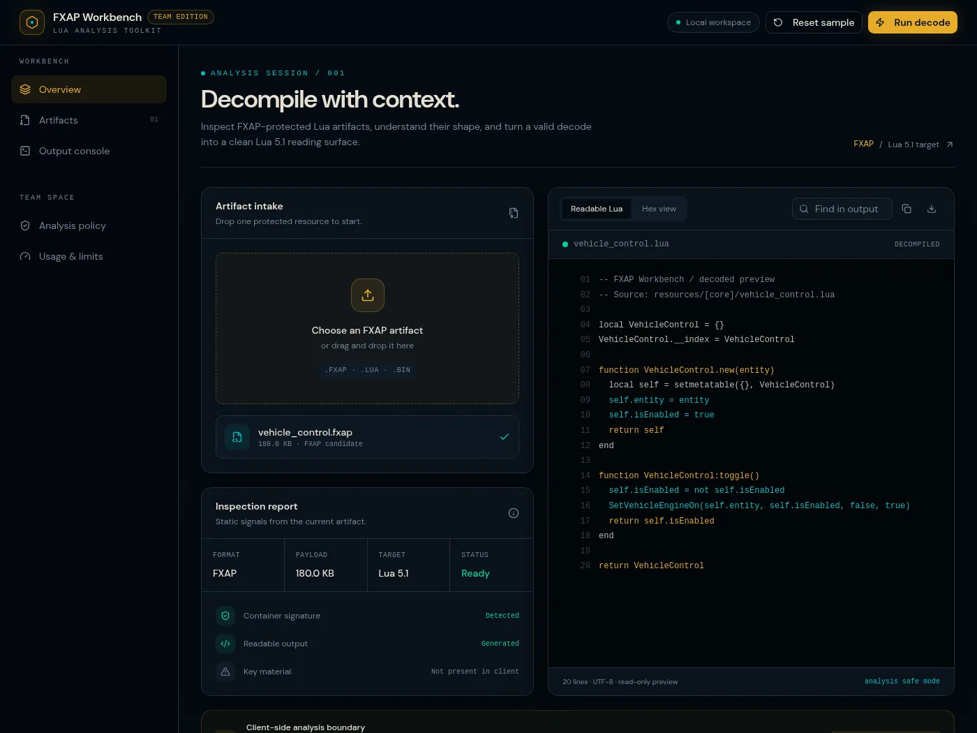 FXAP Lua Decryptor