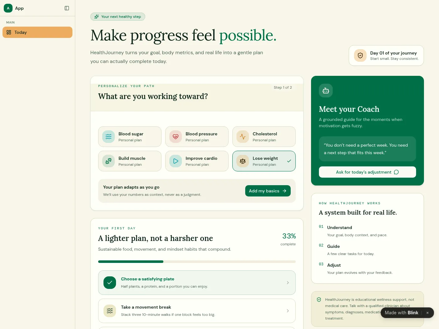 HealthJourney Planner