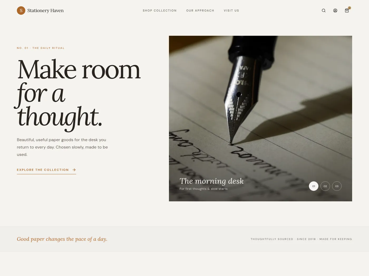 Stationery Haven Website