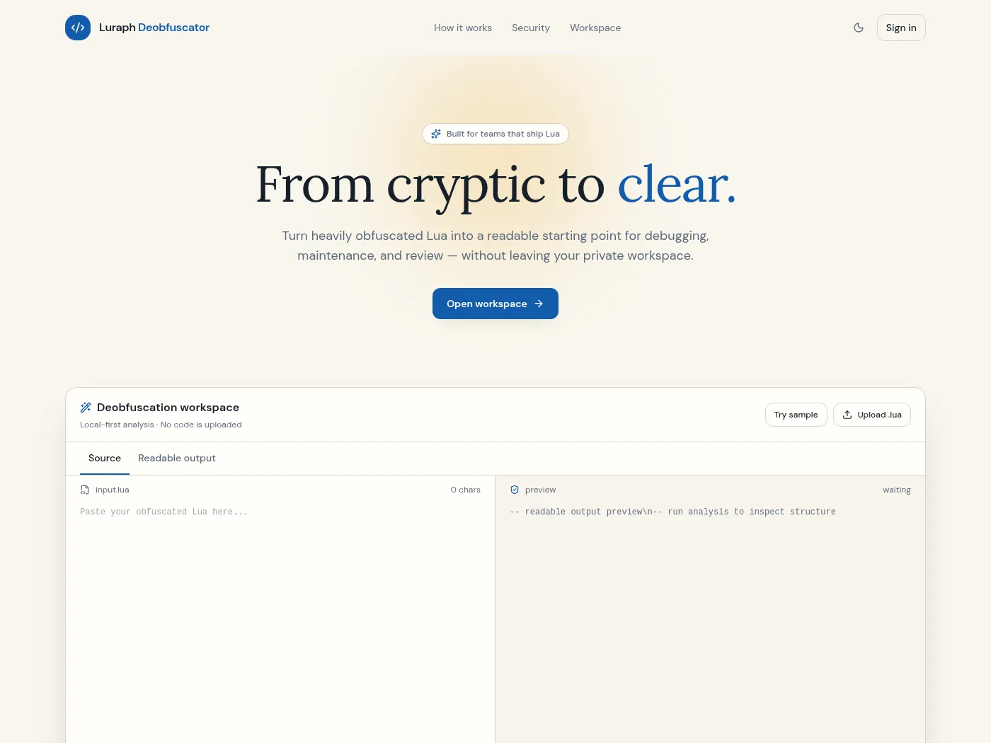Luraph Deobfuscator