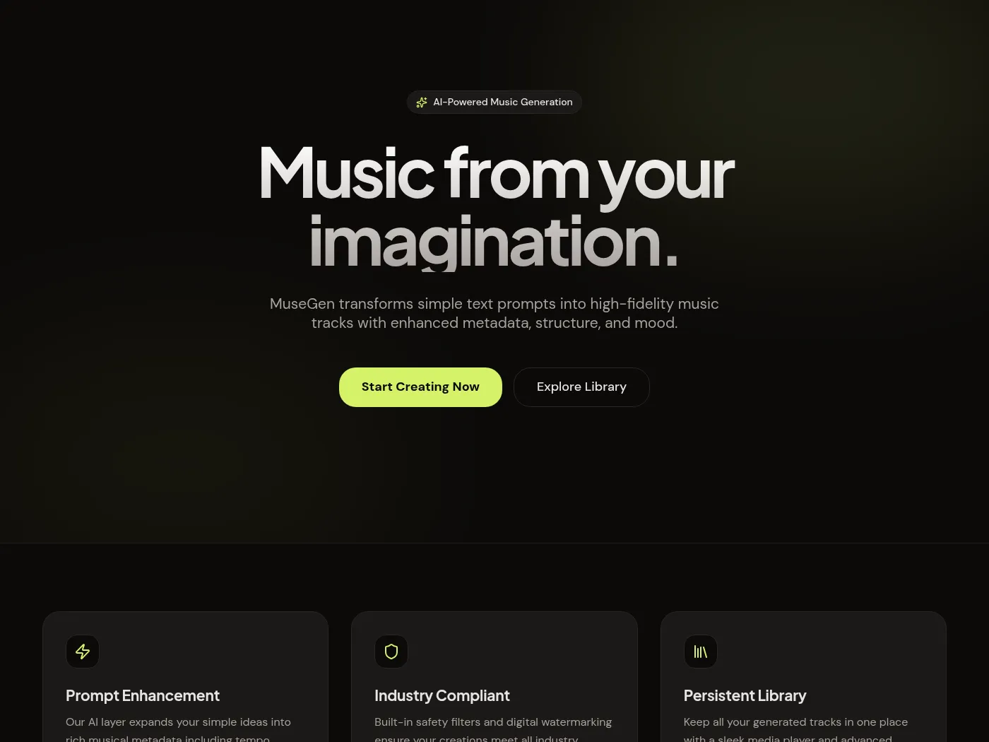 MuseGen Platform