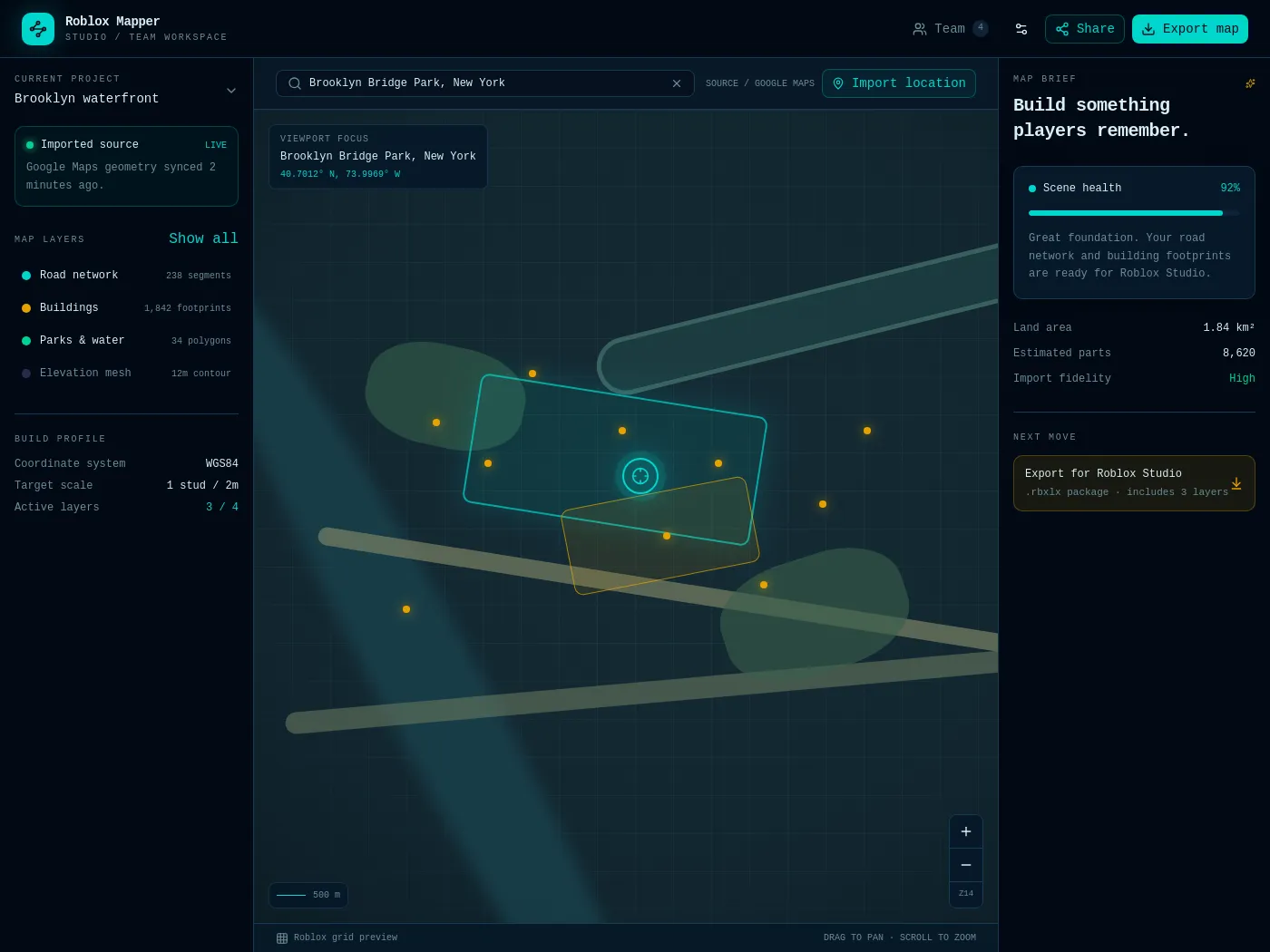Roblox Mapper Studio