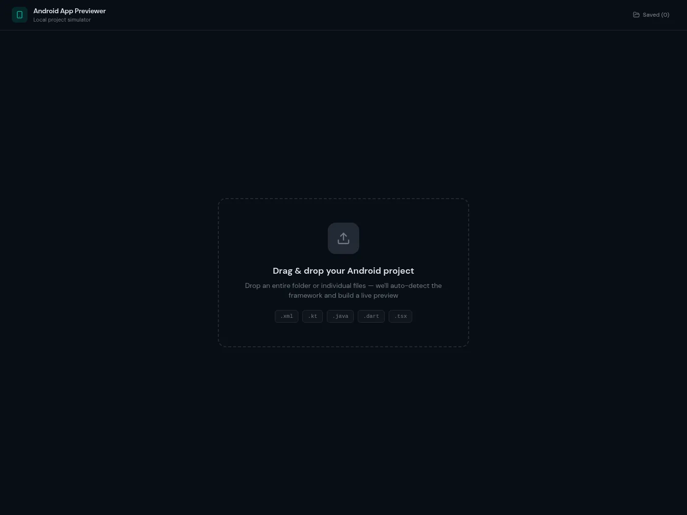 Android App Previewer