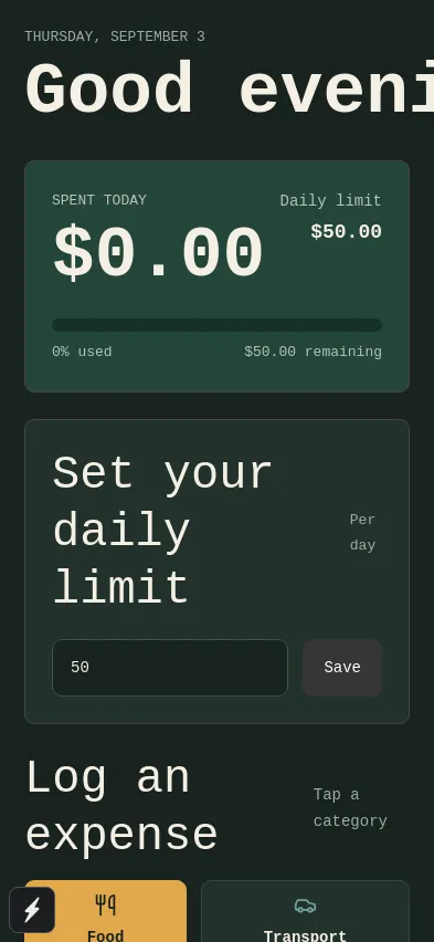 PocketBudget Tracker