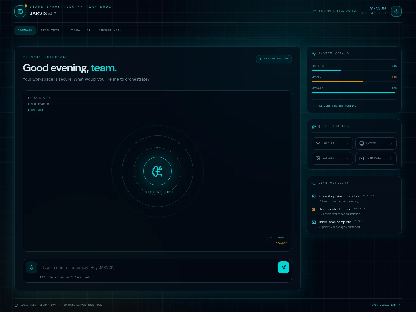 JARVIS AI Desktop Suite