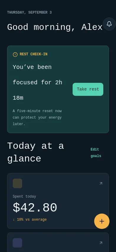 MyLife Tracker App