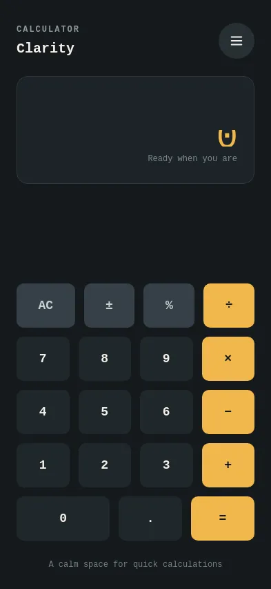 Custom Calc App