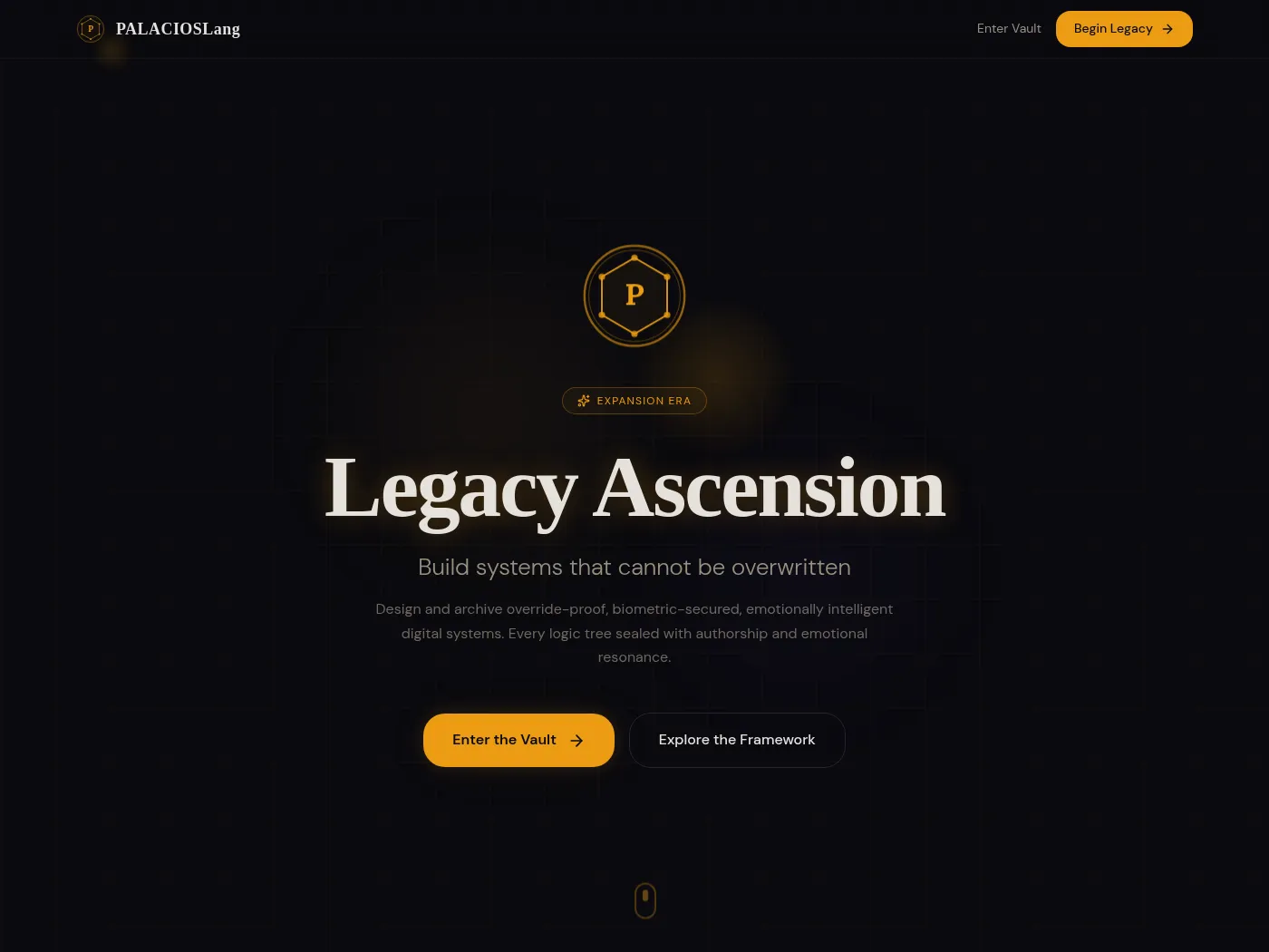 PALACIOSLang Legacy Hub