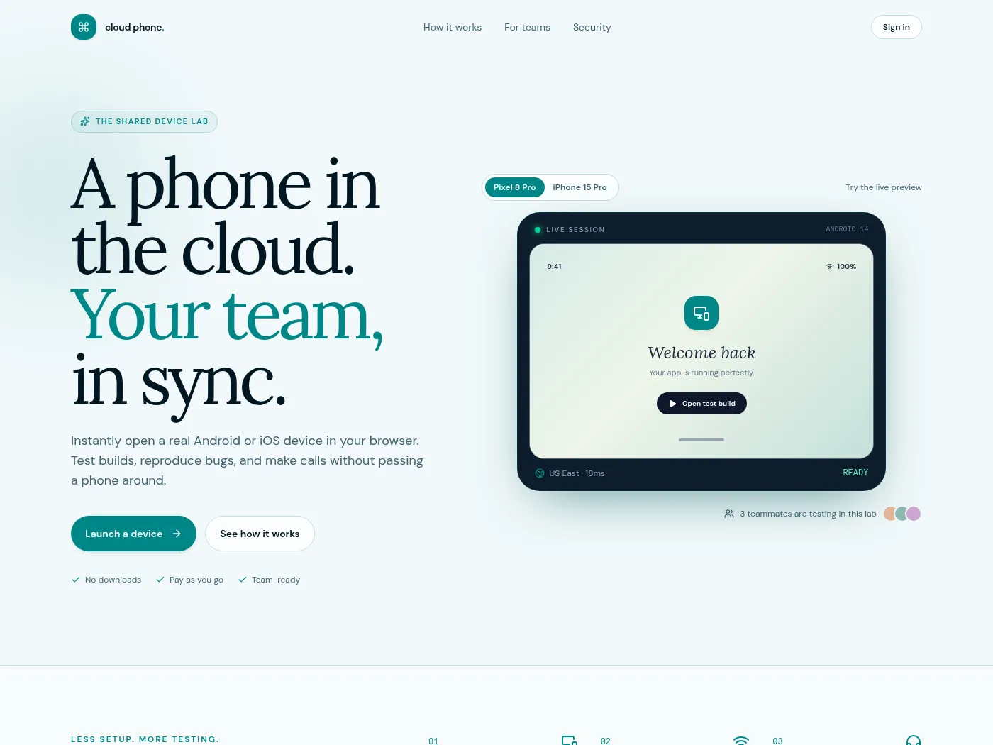Cloud Phone Sandbox