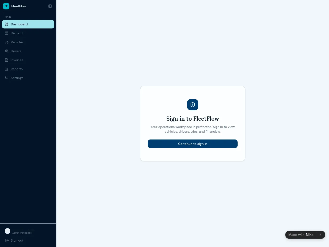 FleetFlow Manager
