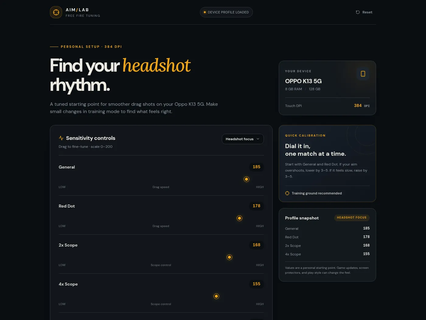 Free Fire Sensi Optimizer
