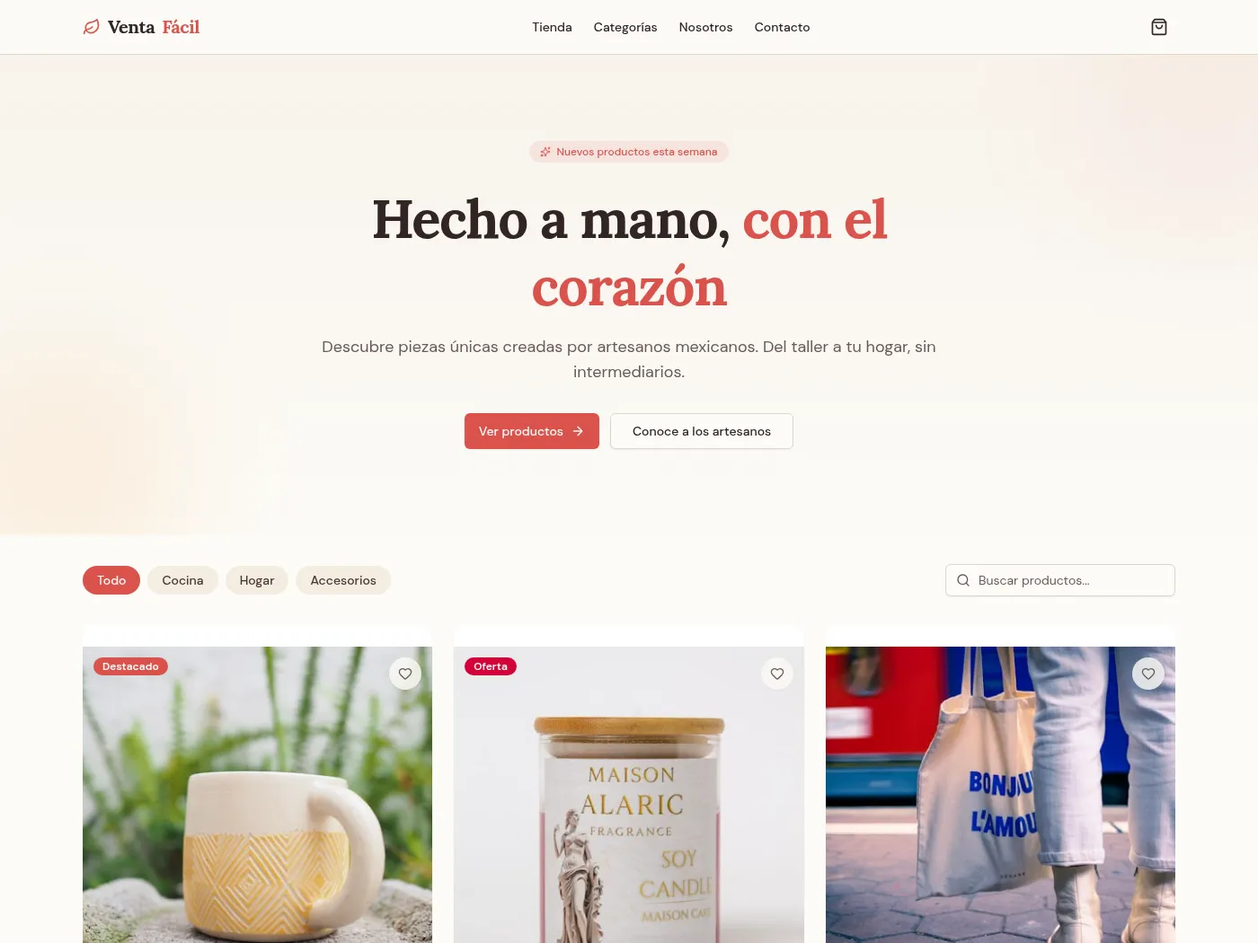 VentaFácil Web