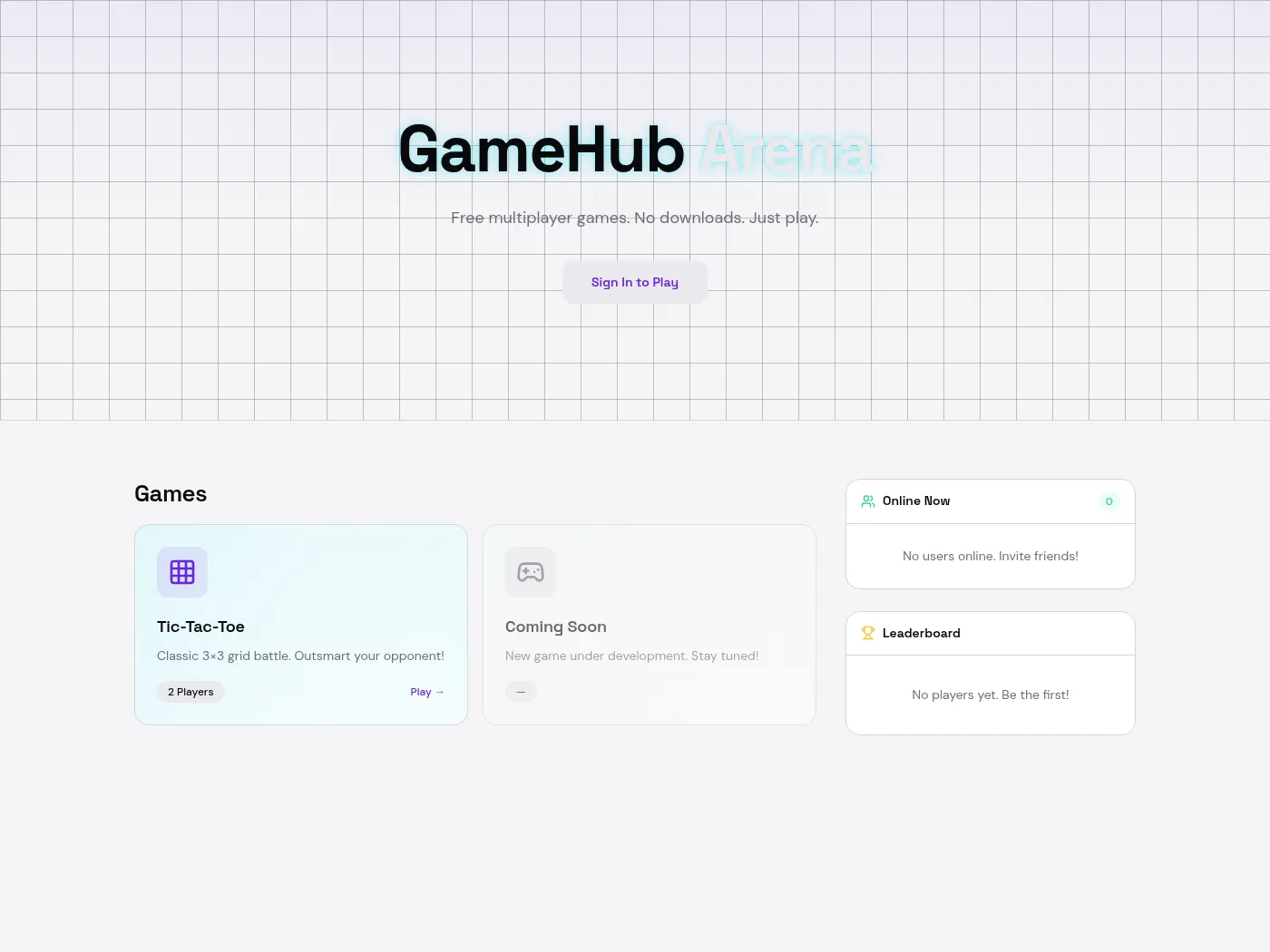 GameHub Arena