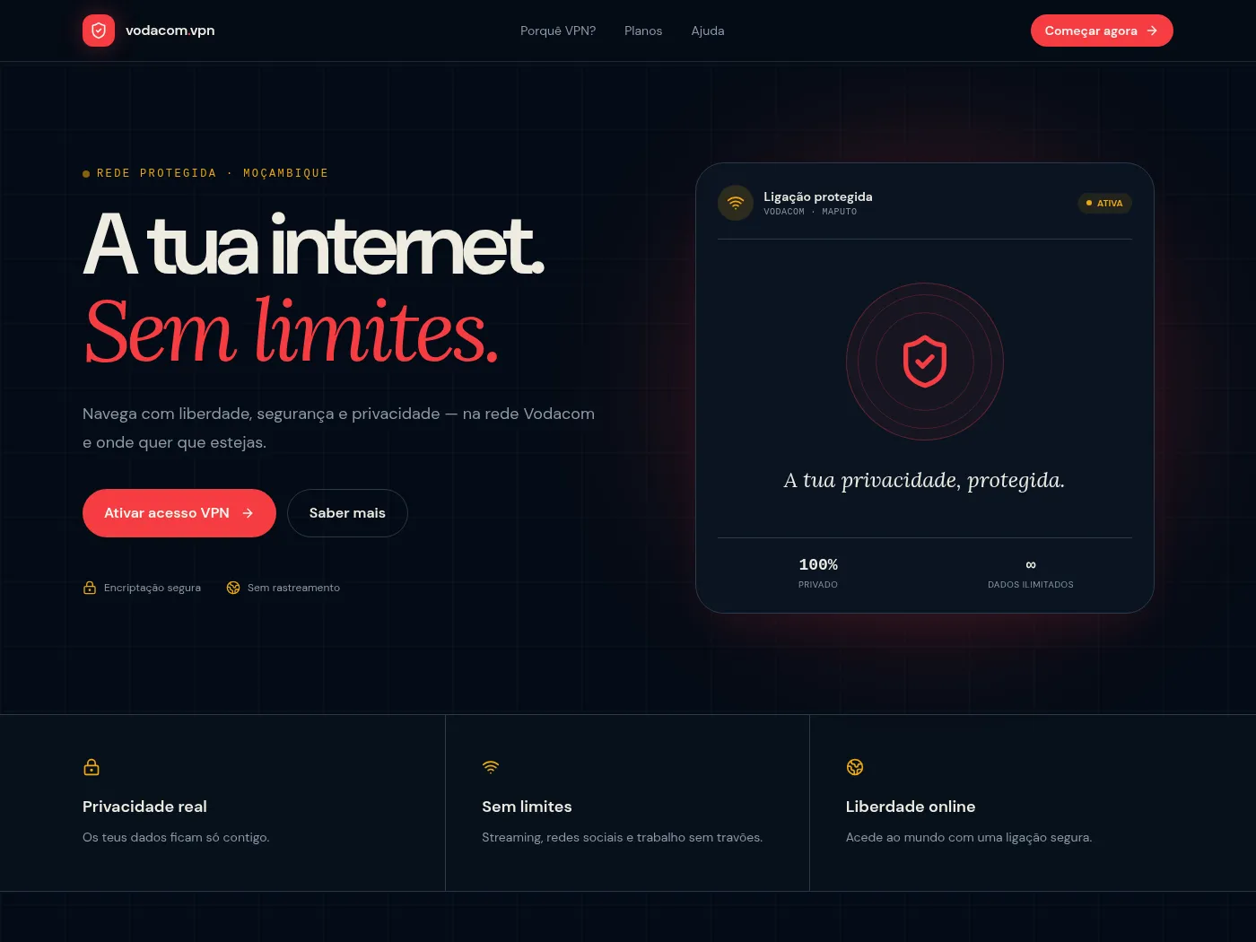 Vodacom VPN Unlimited