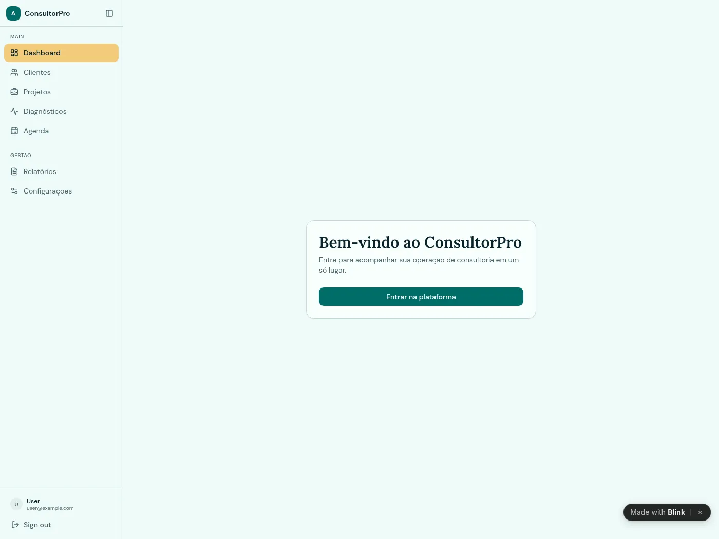 ConsultorPro Business SaaS