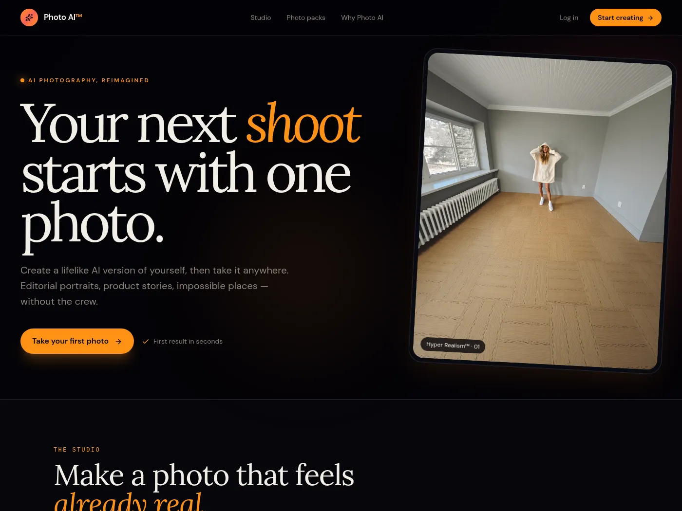 PhotoAI Redesign
