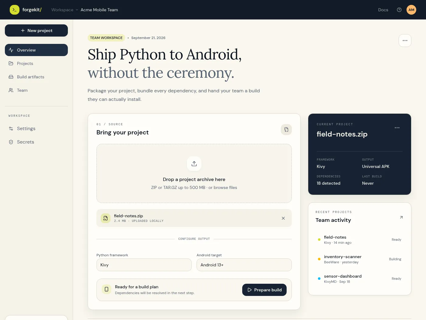 Py2Android Converter