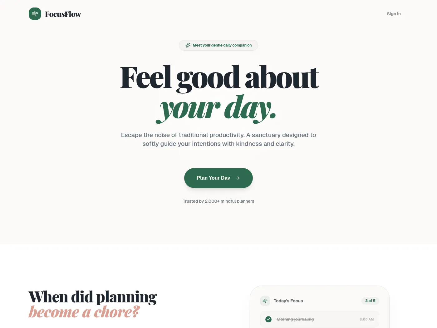 FocusFlow SaaS Template (Remix)