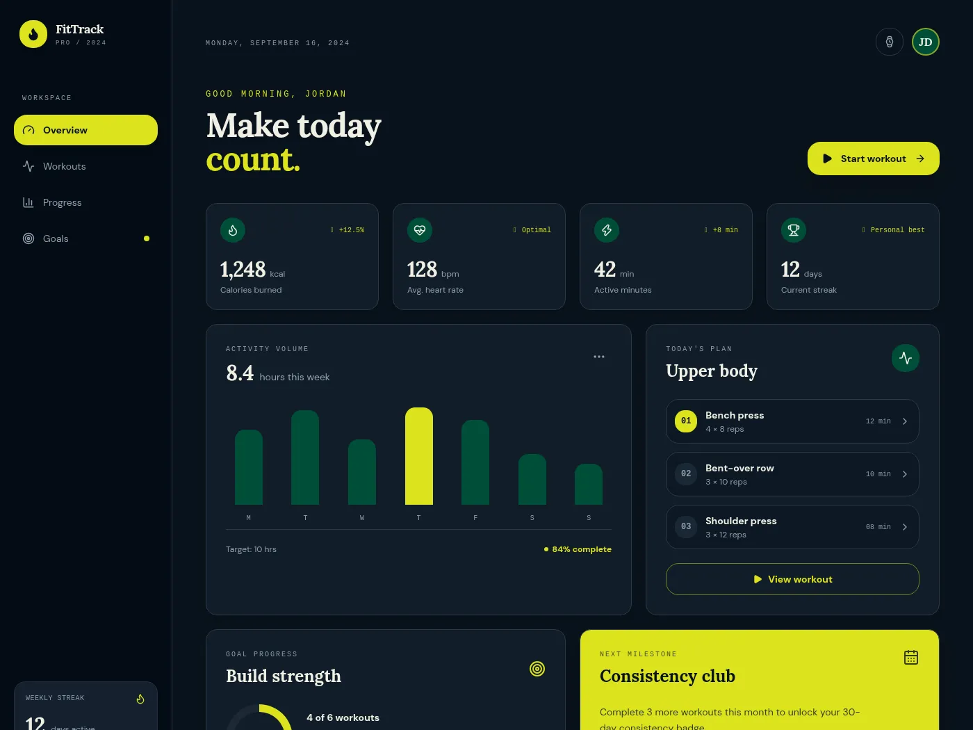 FitTrack Pro