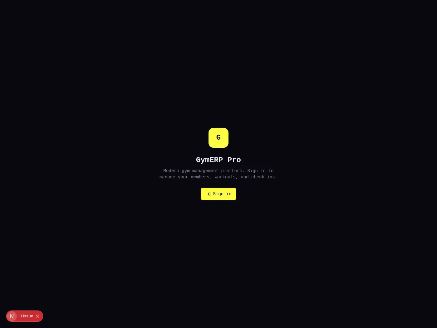 GymERP Pro