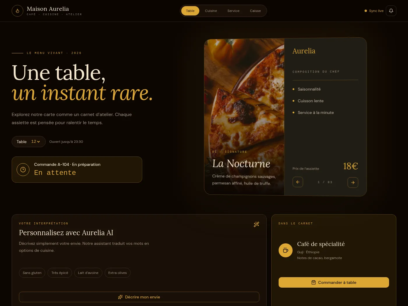 Luxury Flipbook Cafe App