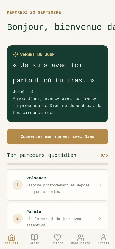 Mon Autel Devotion App