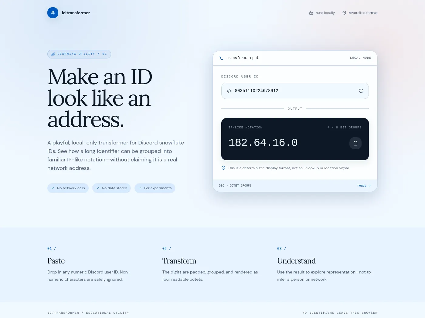 Discord ID Transformer
