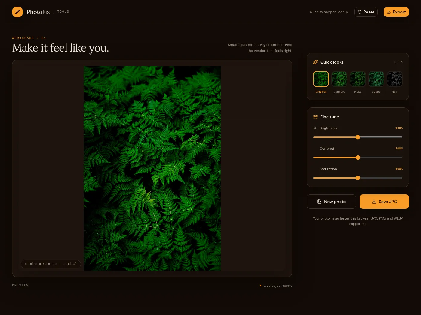 PhotoFix Tools