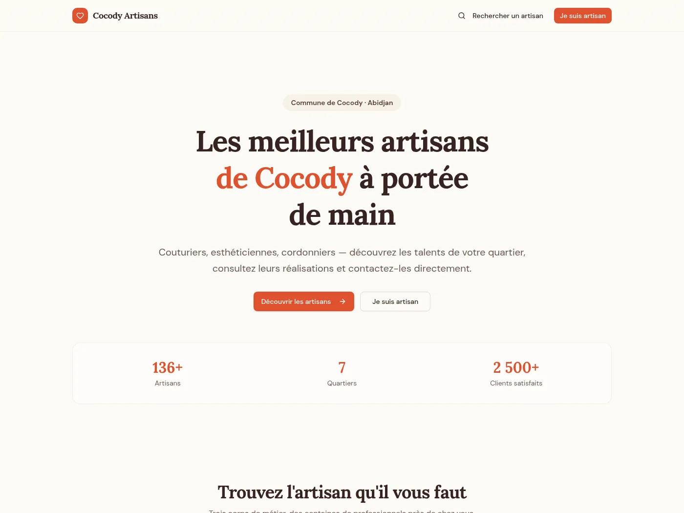 Cocody Artisan Connect