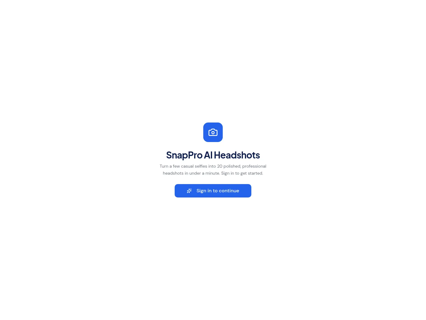 SnapPro AI Headshots
