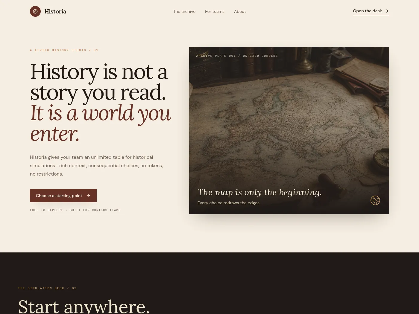 Free Historia Simulations