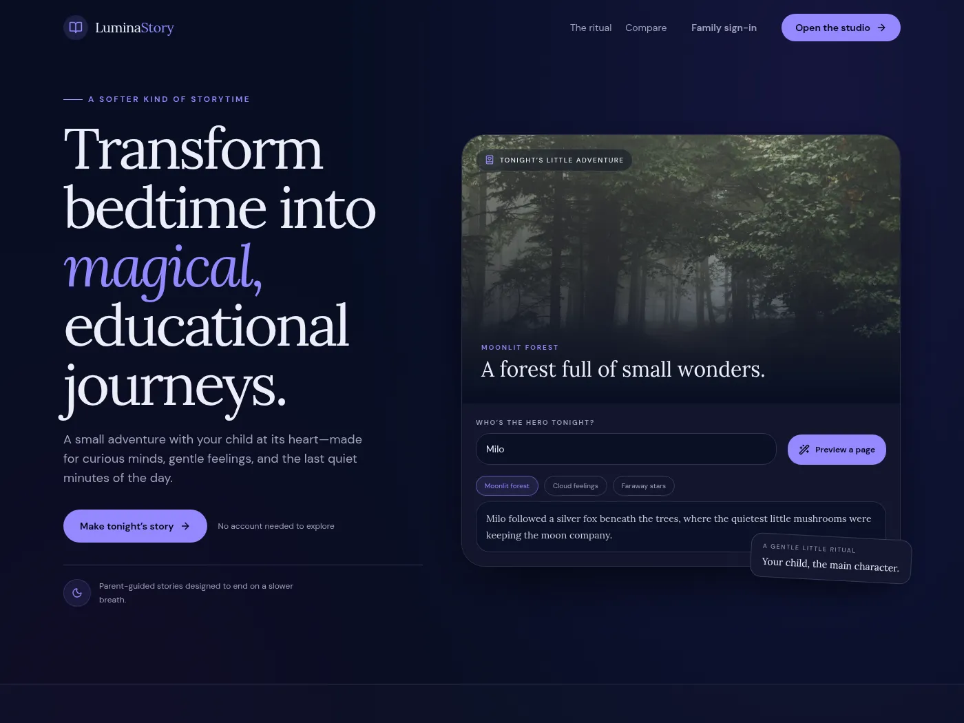 LuminaStory AI Studio