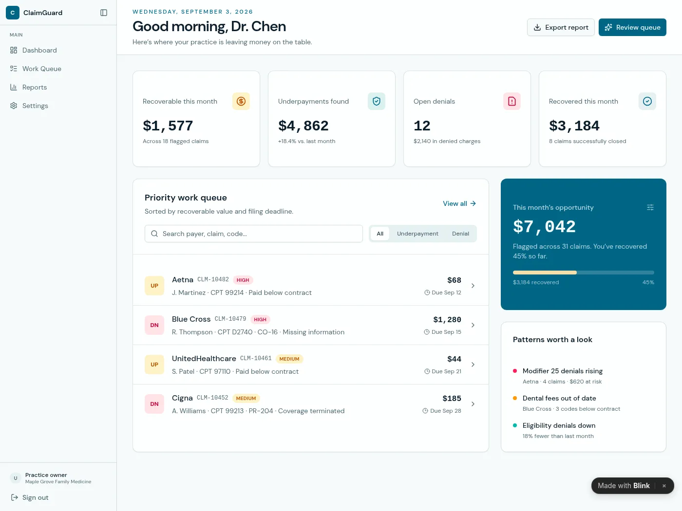 ClaimGuard Pro