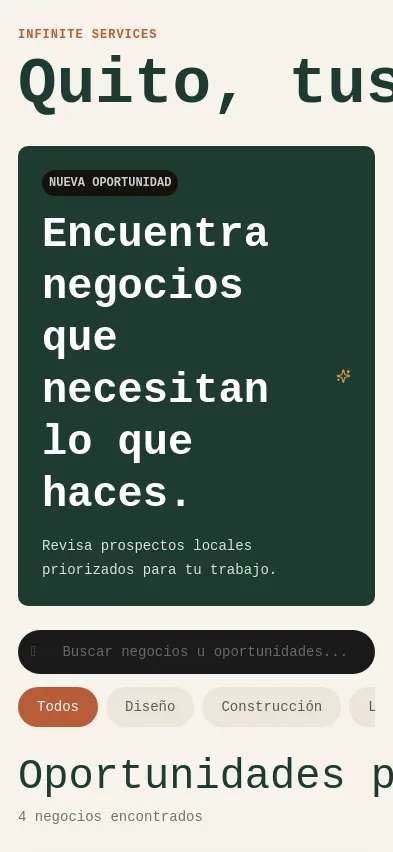 Infinite Services Quito