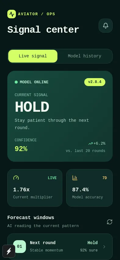 Aviator Signal Predictor