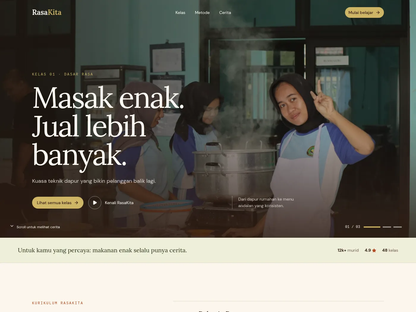 Restoran Belajar Online