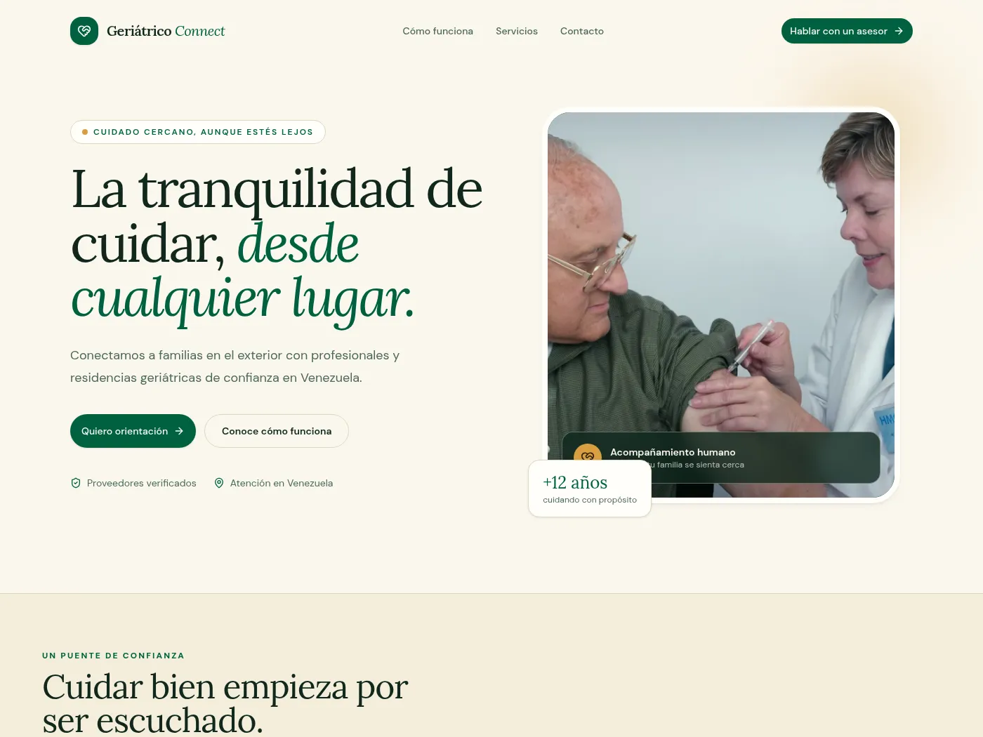 Geriátrico Connect