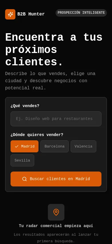 B2B Hunter App