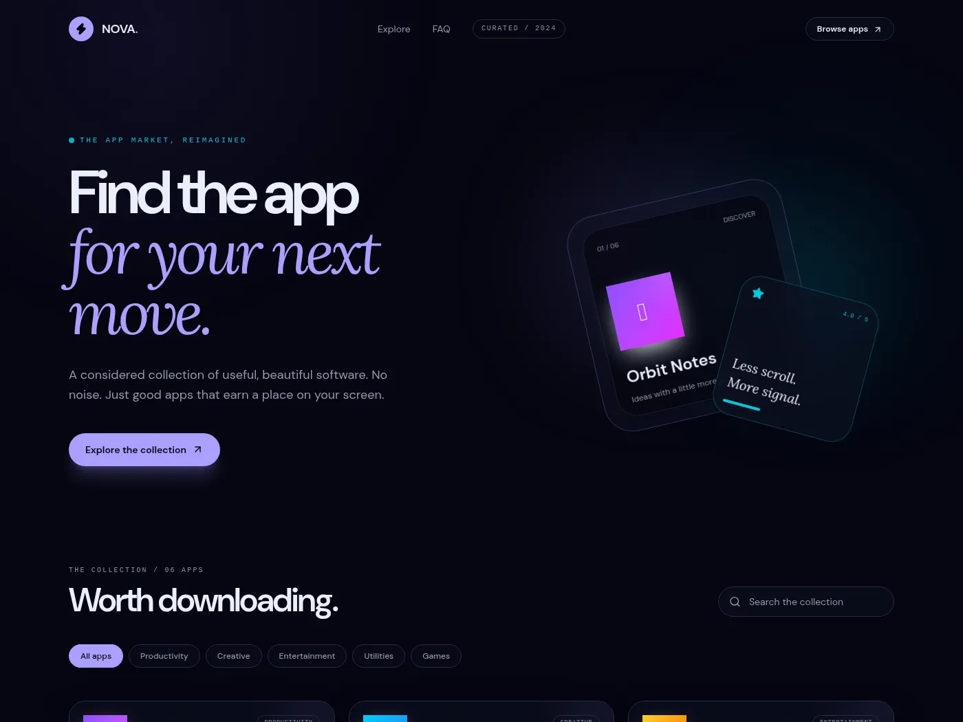 3D App Market Hub