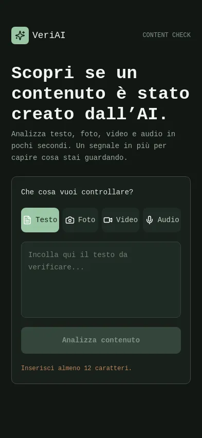 AI Detector Mobile