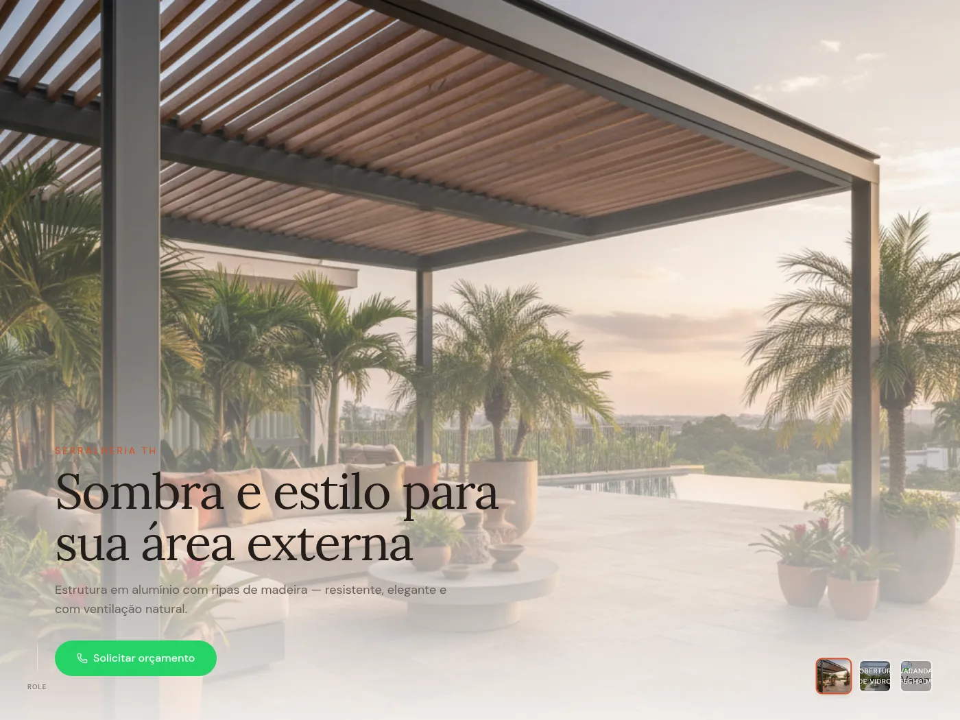 Cobertura Design Landing