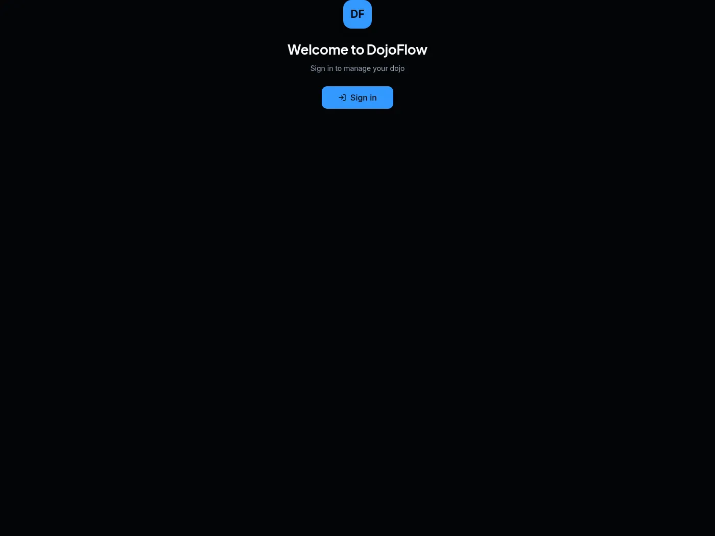 DojoFlow SaaS Platform