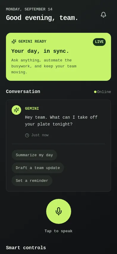 Gemini Voice Assistant
