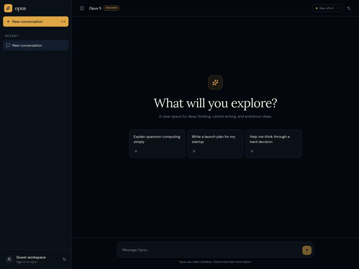 Opus AI Assistant
