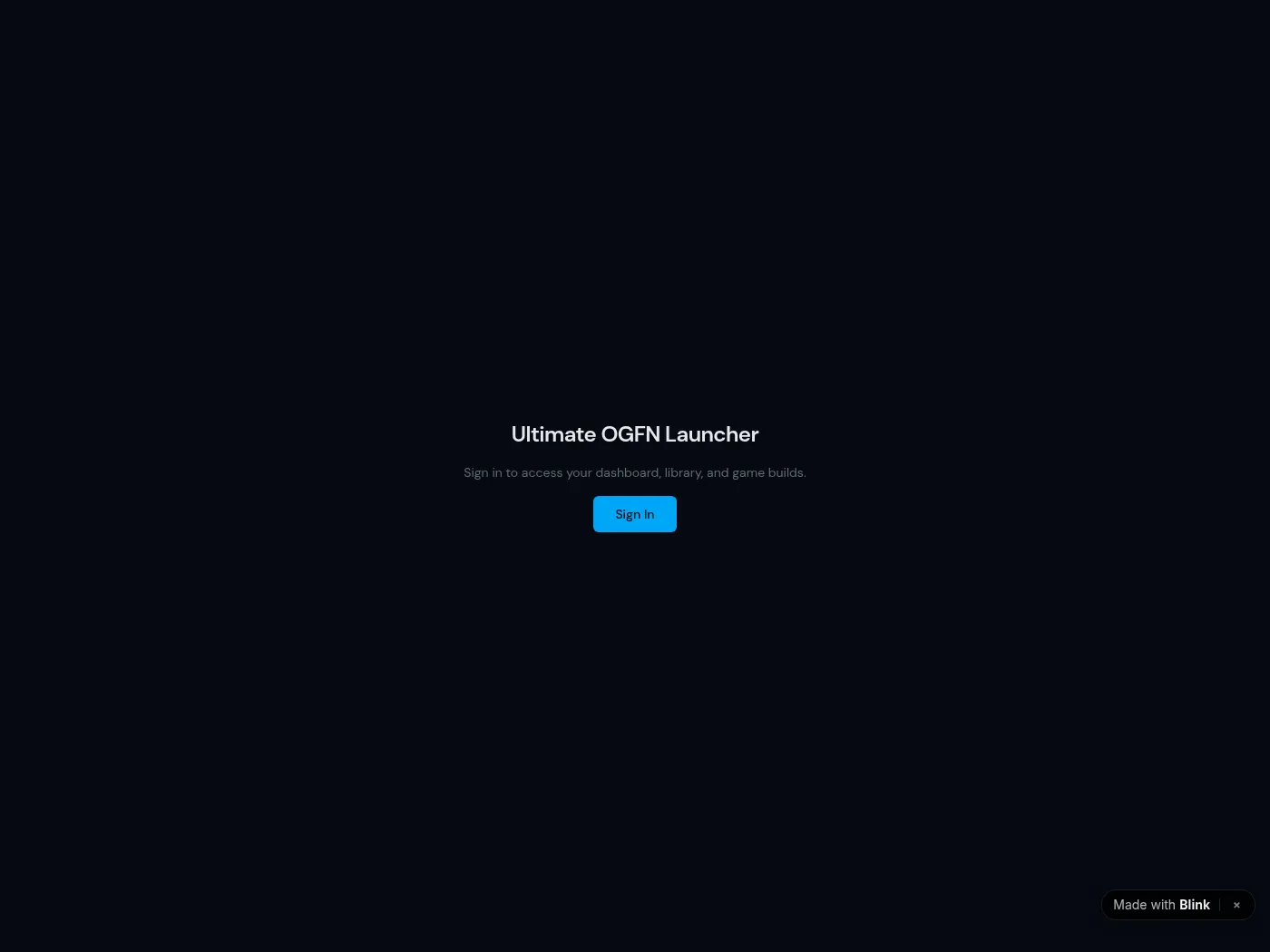 Ultimate OGFN Launcher