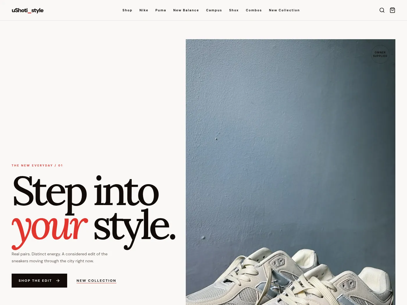 uShoti_style Sneaker Store