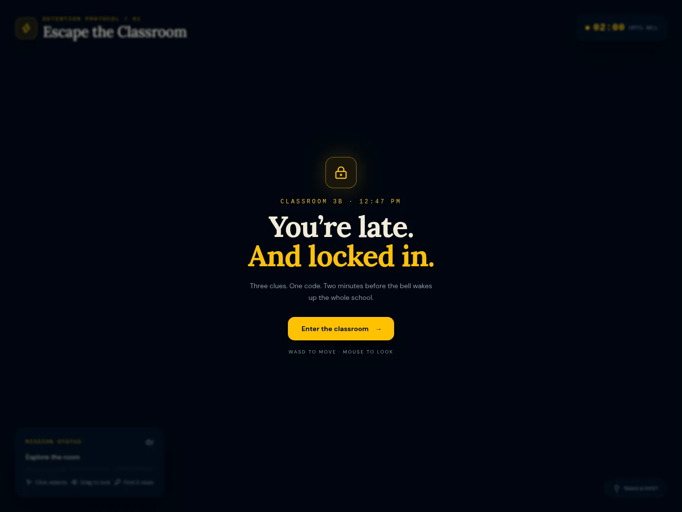 Escape the Classroom 3D