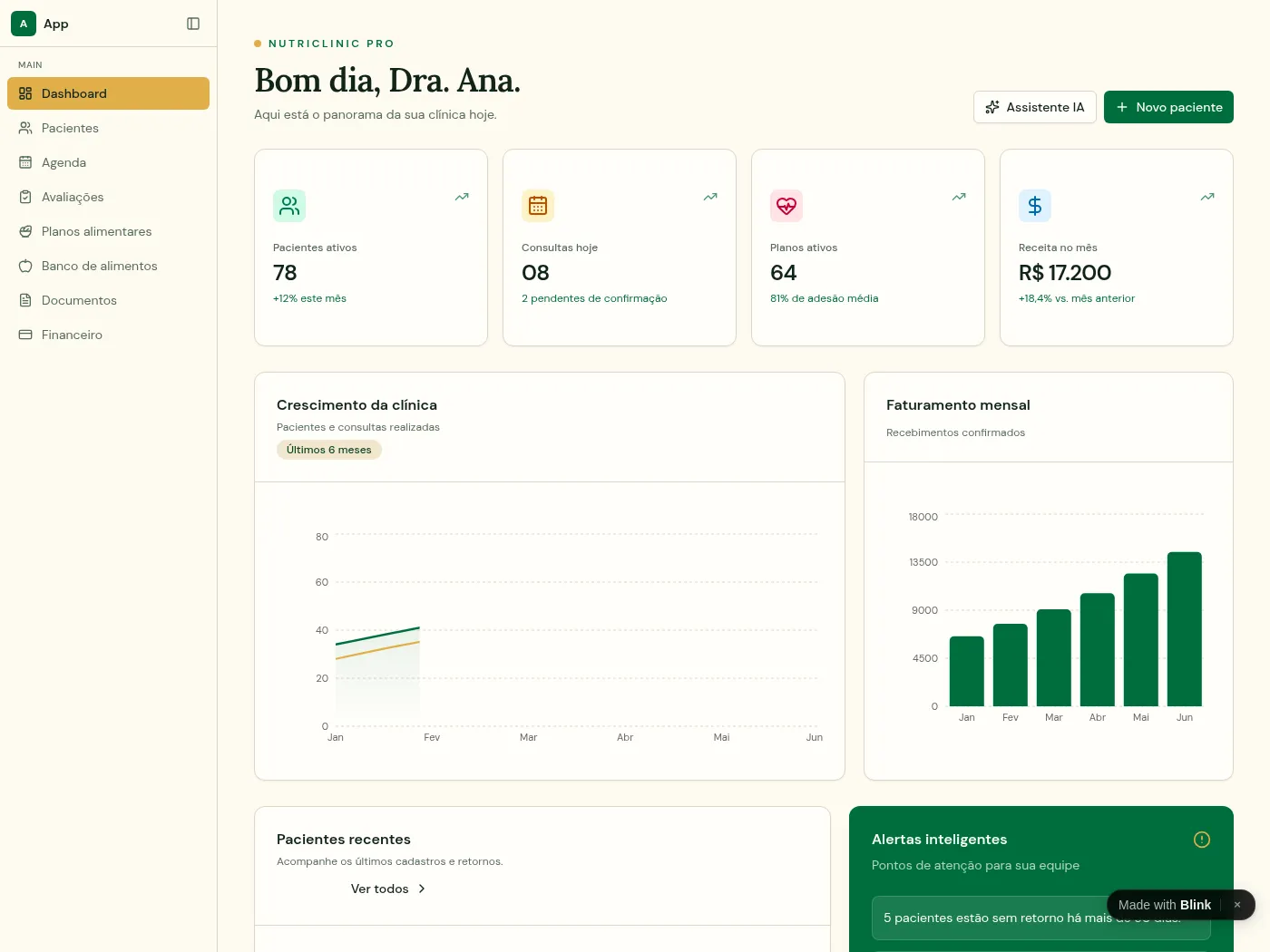 NutriClinic SaaS Pro