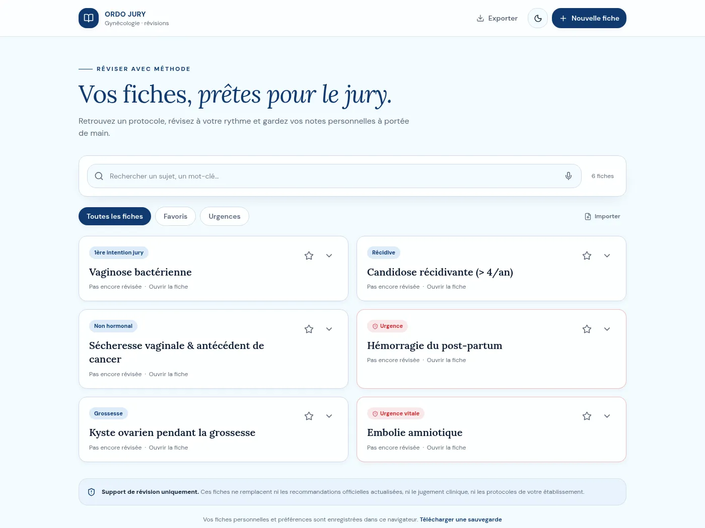 Ordo Jury Gynéco
